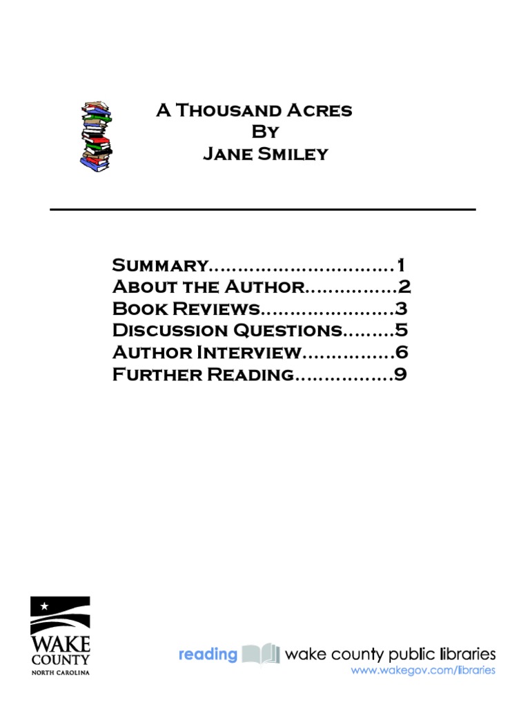 Thousand Acres | PDF