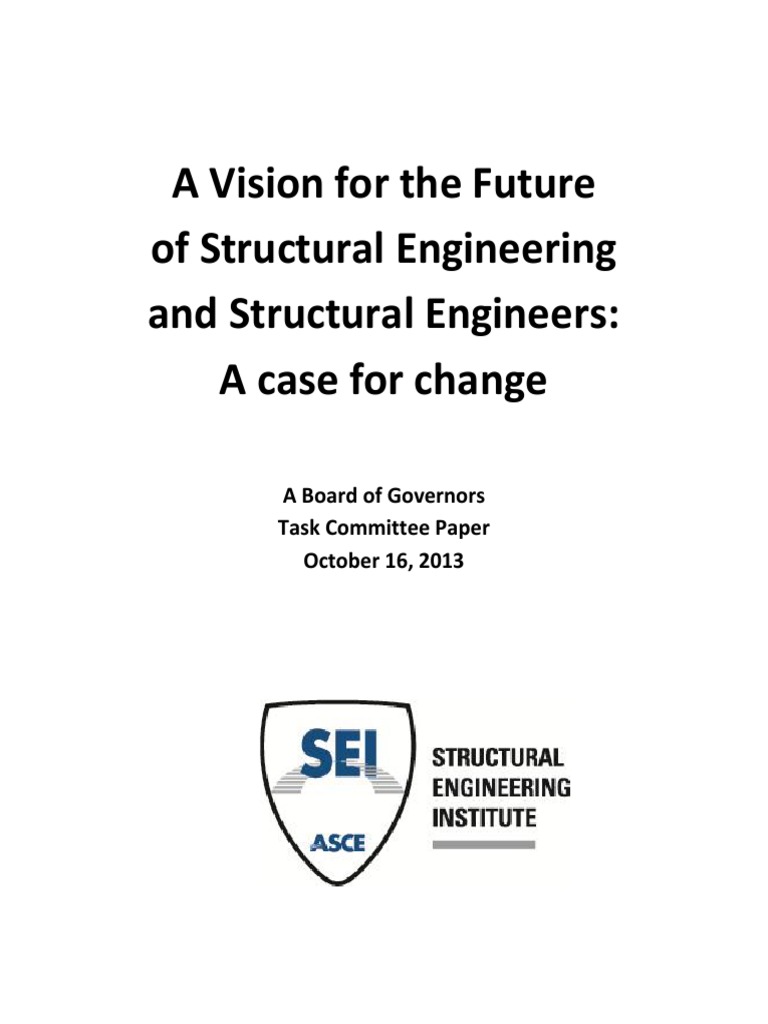 Future Vision for Structural Engineering | PDF | Engineer | Engineering