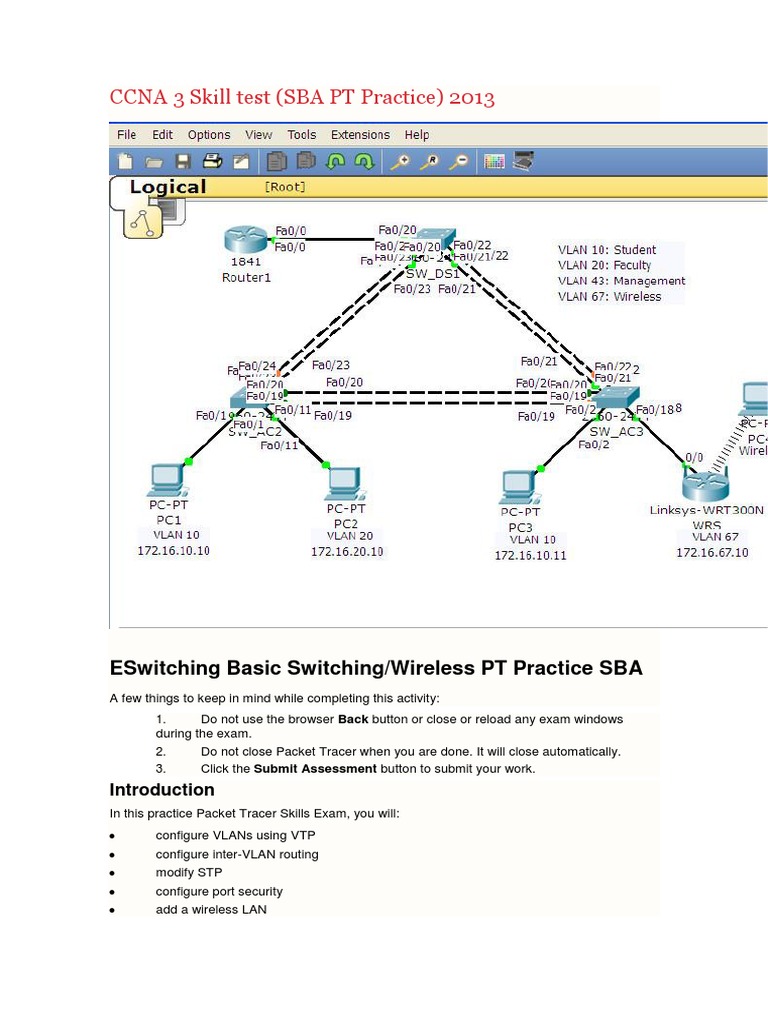 Sba 2 | PDF | Ip Address | Network Architecture