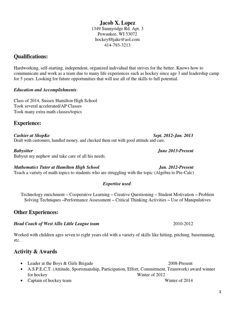 Jake Resume | PDF | Career & Growth