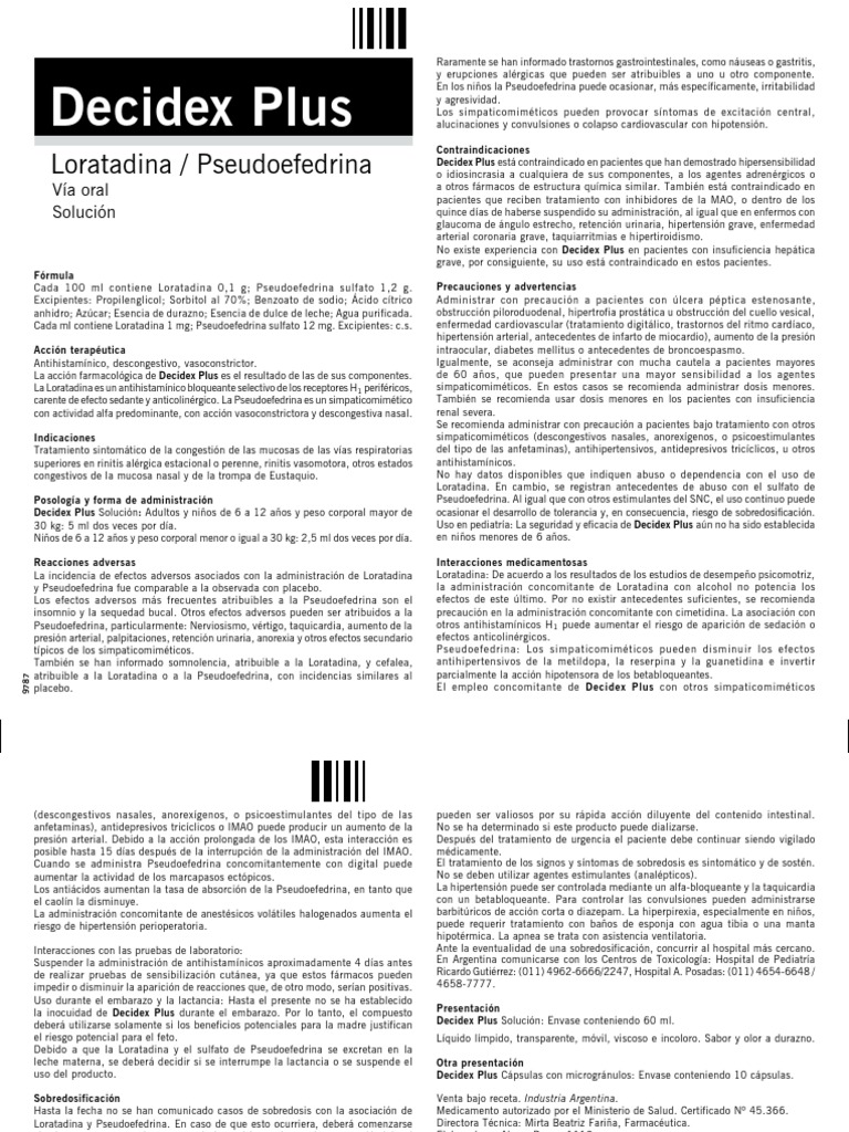 Decide X Plus So Luci On 9787 | PDF | Vómitos | Hipertensión