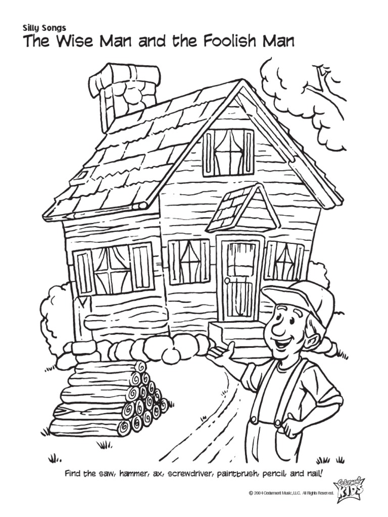 The Wise Man and The Foolish Man: Silly Songs | PDF