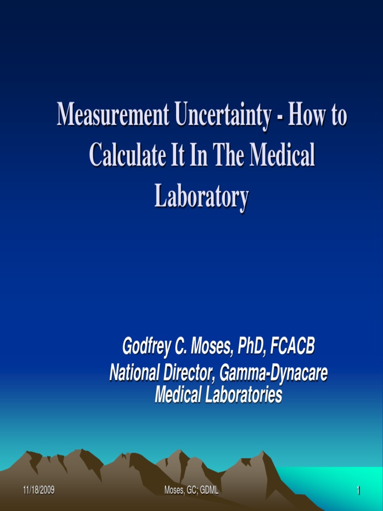 Measurement Uncertainty - How To Calculate | PDF | Accuracy And Precision | Measurement