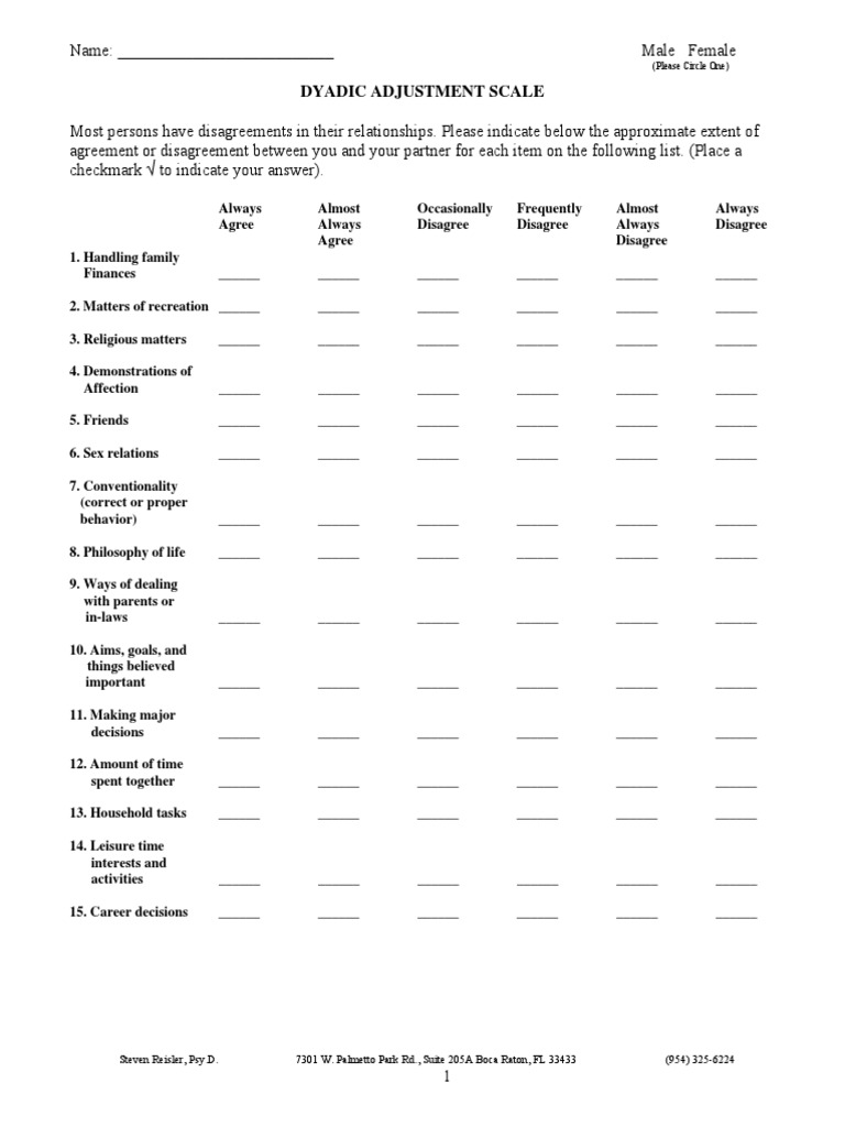 Couples Questionnaire | PDF | Happiness | Interpersonal Relationships