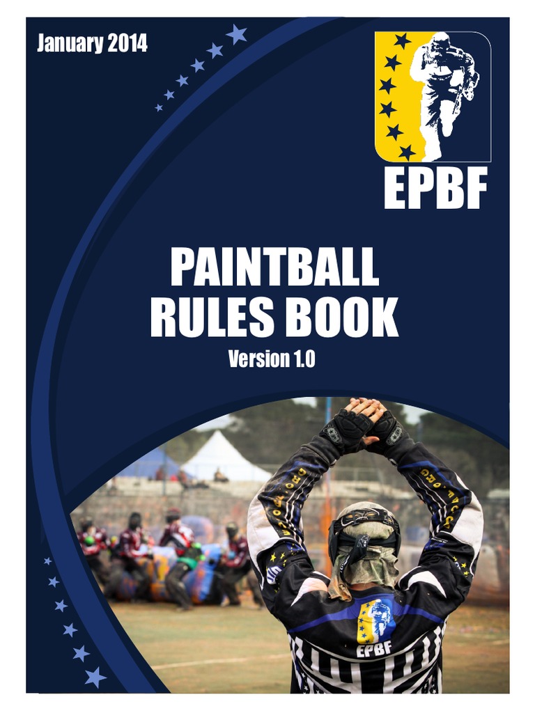 EPBF Rules Book v1-03 Paintball | PDF | Referee | Sports