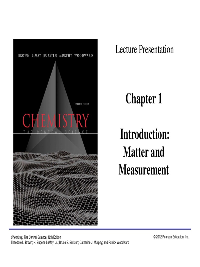 Chemistry Chapter 1 (Foundation) | PDF | Significant Figures | Density