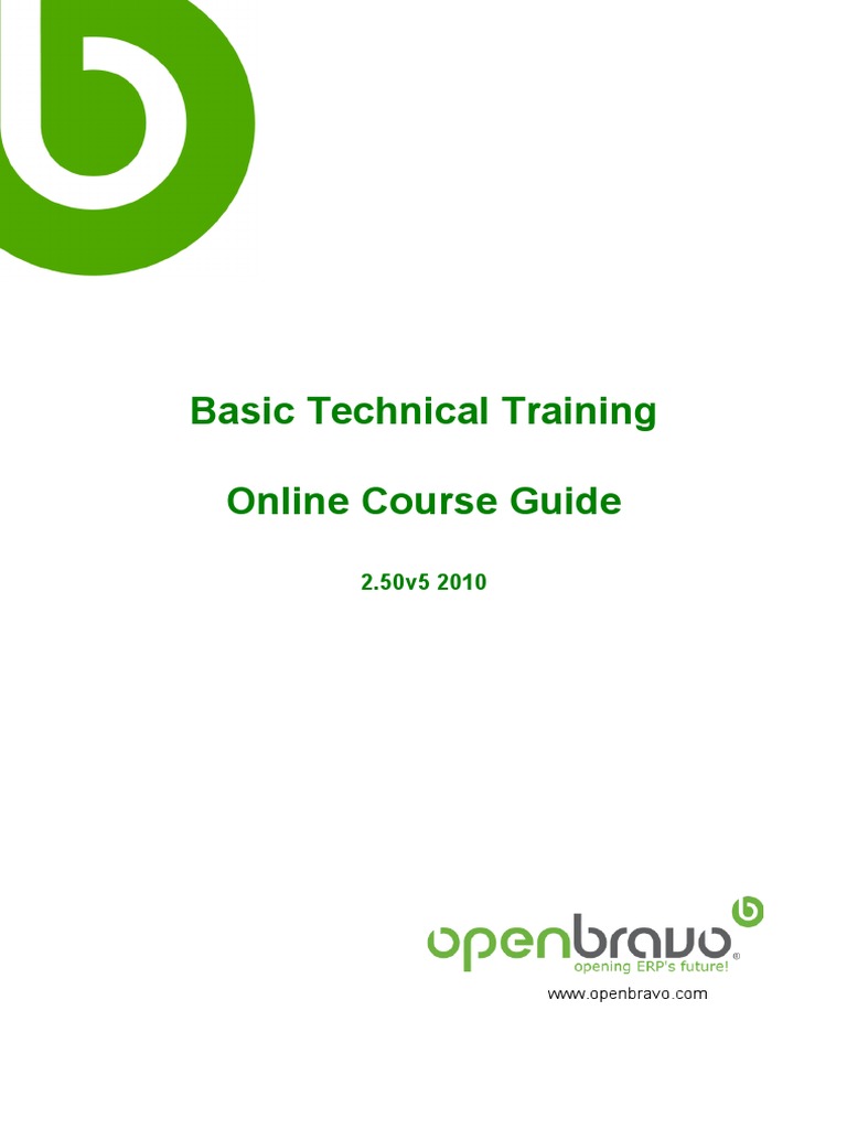 Course Guide Basic Technical Training Online | PDF | Metadata | Computing