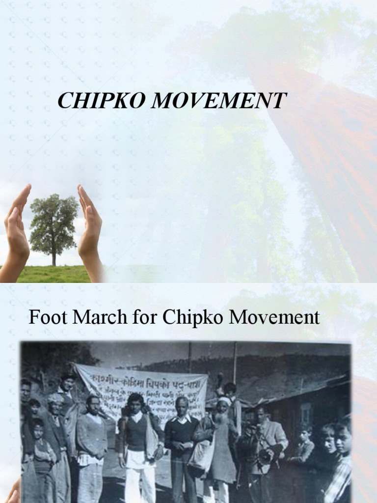 Chipko Movement - Final | PDF | Natural Resource Management | Land ...