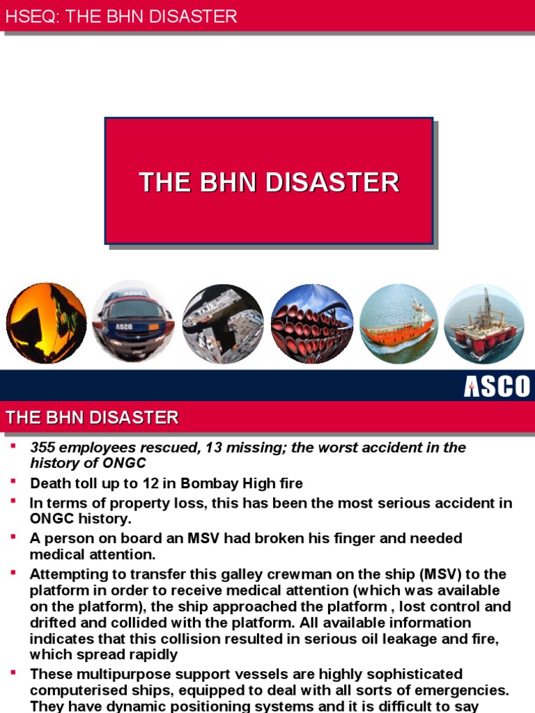 Bombay High Disaster | PDF | Offshore Drilling | Ships