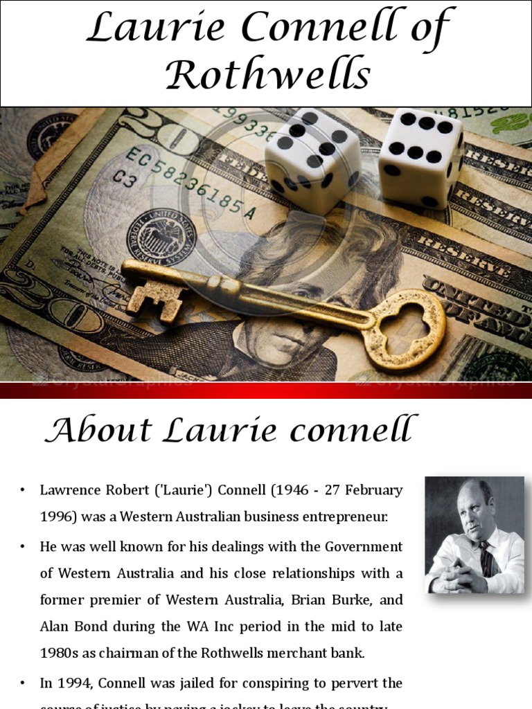 Laurie Connell of Rothwells | PDF | Money | Business