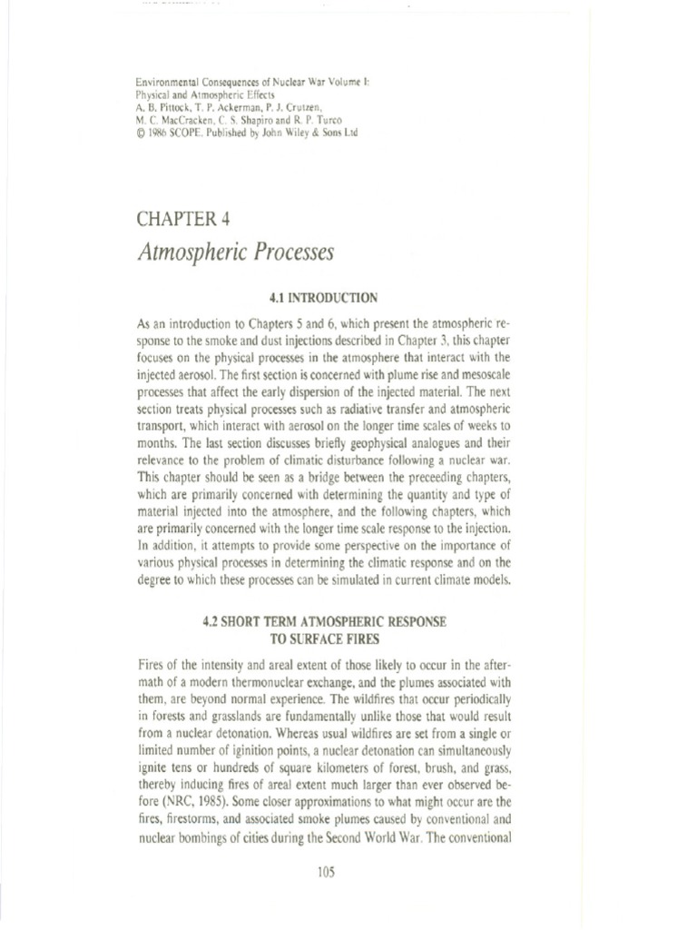 Atmospheric Processes | PDF | Cloud | Atmosphere Of Earth