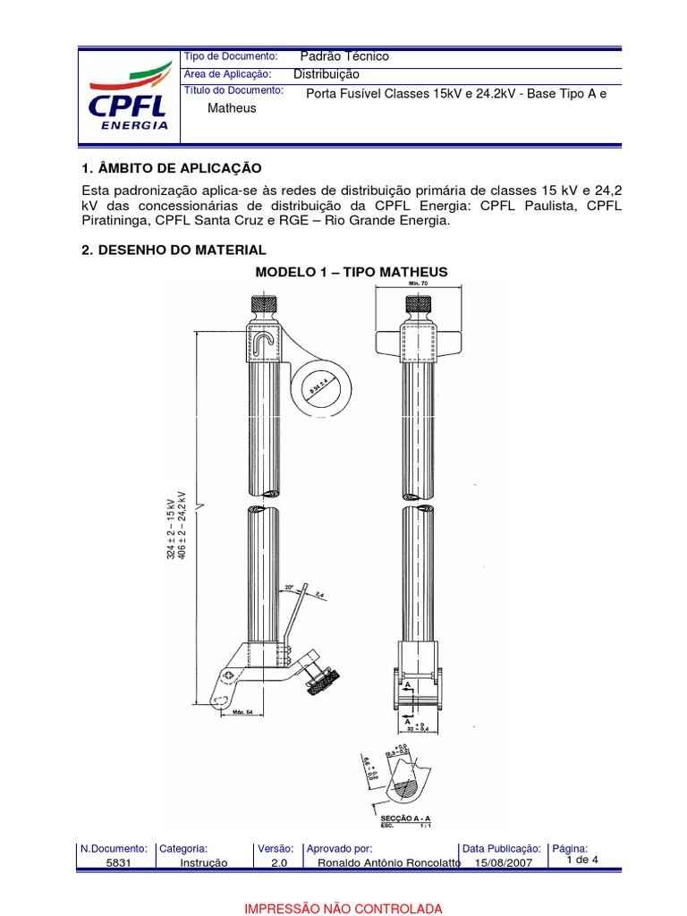 Chave Matheus | PDF | Fusível (elétrico) | Science