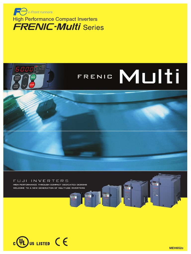 FRENIC Multi Catalog | Power Inverter | Electric Motor