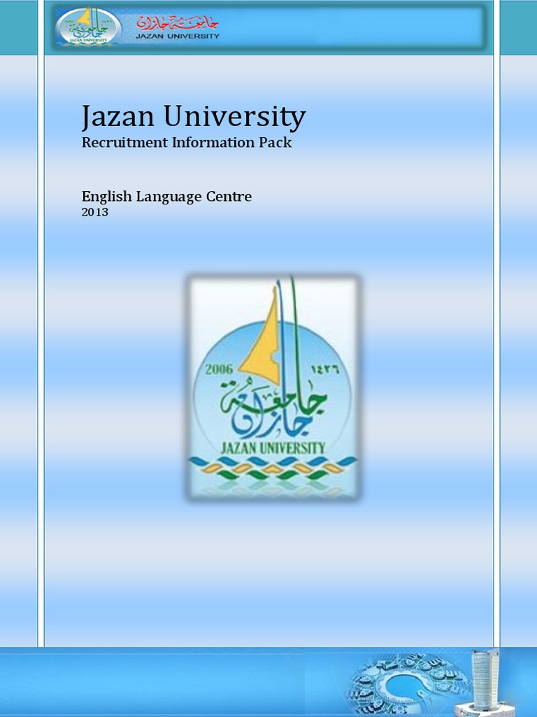 Jazan University Info Pack PDF | Download Free PDF | Arabian Peninsula ...
