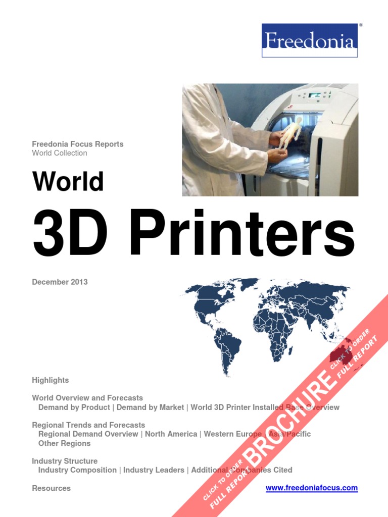 World 3D Printers | PDF | 3 D Printing | Printer (Computing)