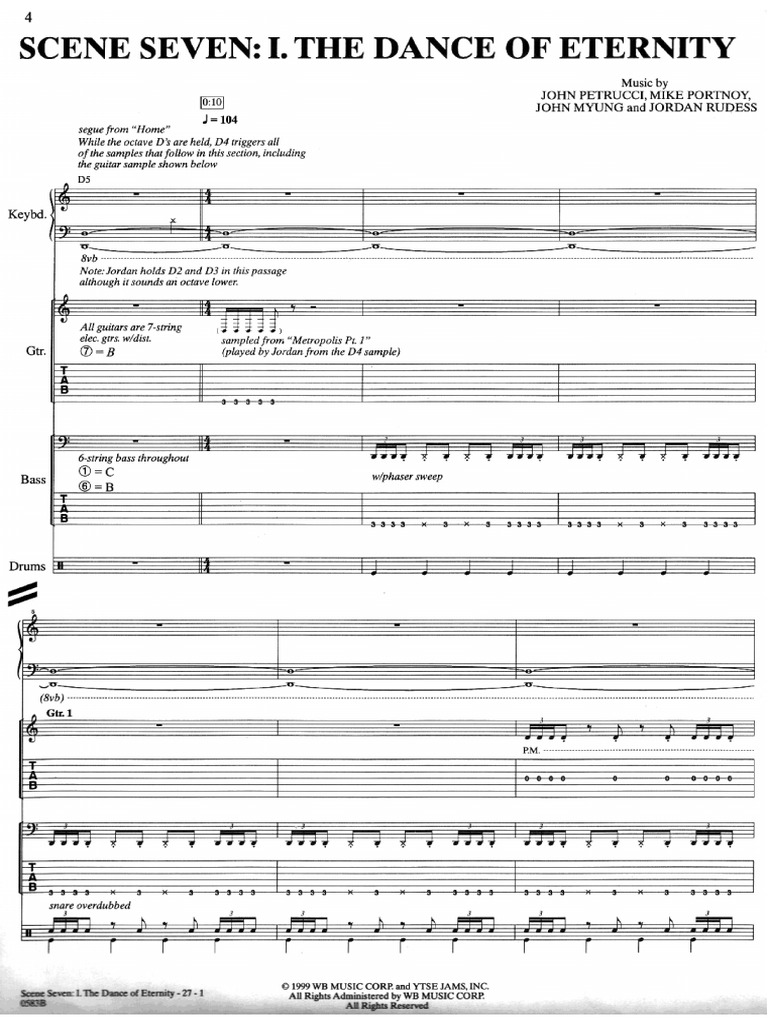 The Dance of Eternity