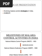 NATIONAL MALARIA CONTROL PROGRAMME | PDF | Malaria | Insects And Humans