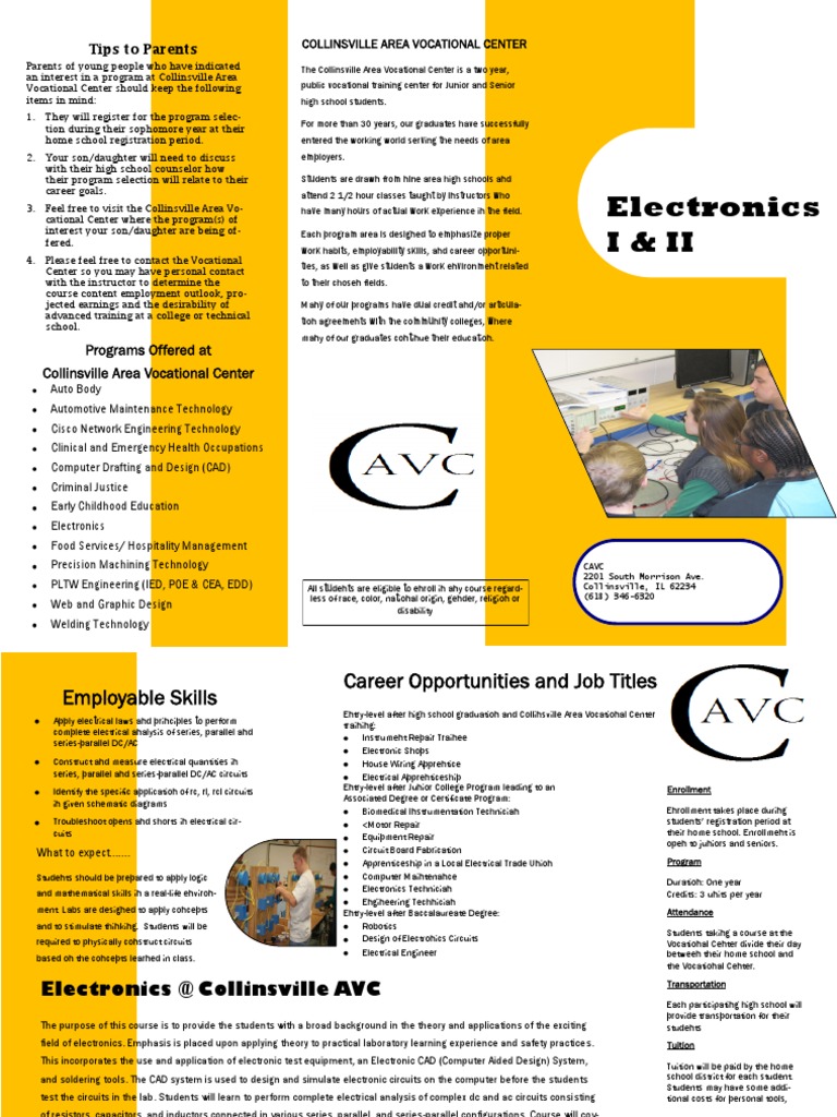 Electronics Brochure | PDF