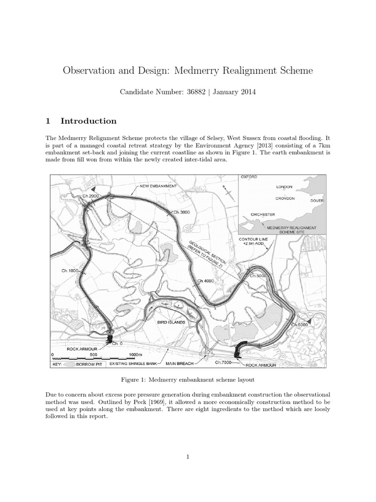 Medmerry Realignment Scheme | PDF | Porosity | Pressure