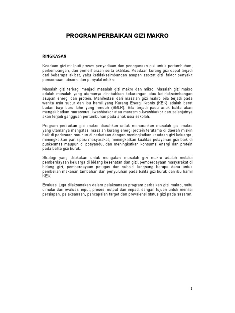 7 - Gizi Makro | PDF