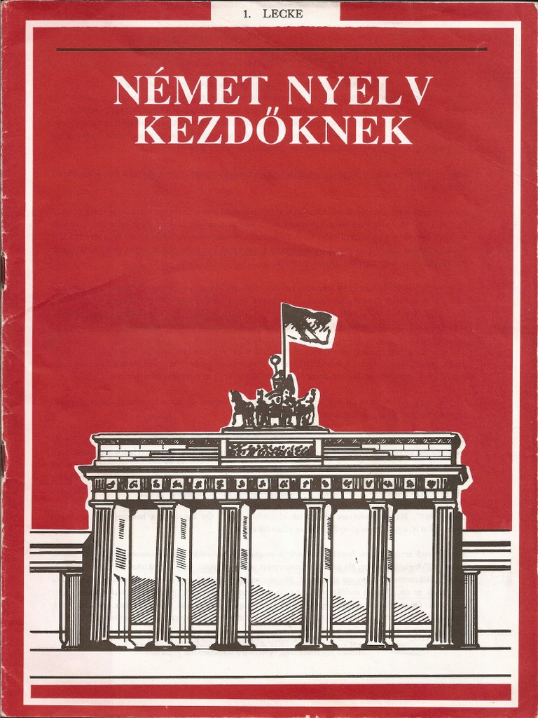 Német Nyelv Kezdőknek 01 | PDF