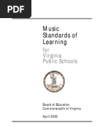 Music Standards Ohio | PDF | Rhythm | Music Education