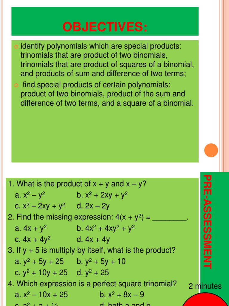 Special Product ppt | Learning | Cognitive Science