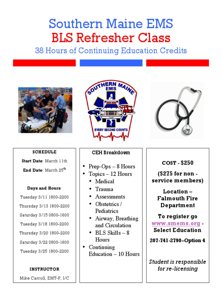 Bls Refresher Flyer | PDF