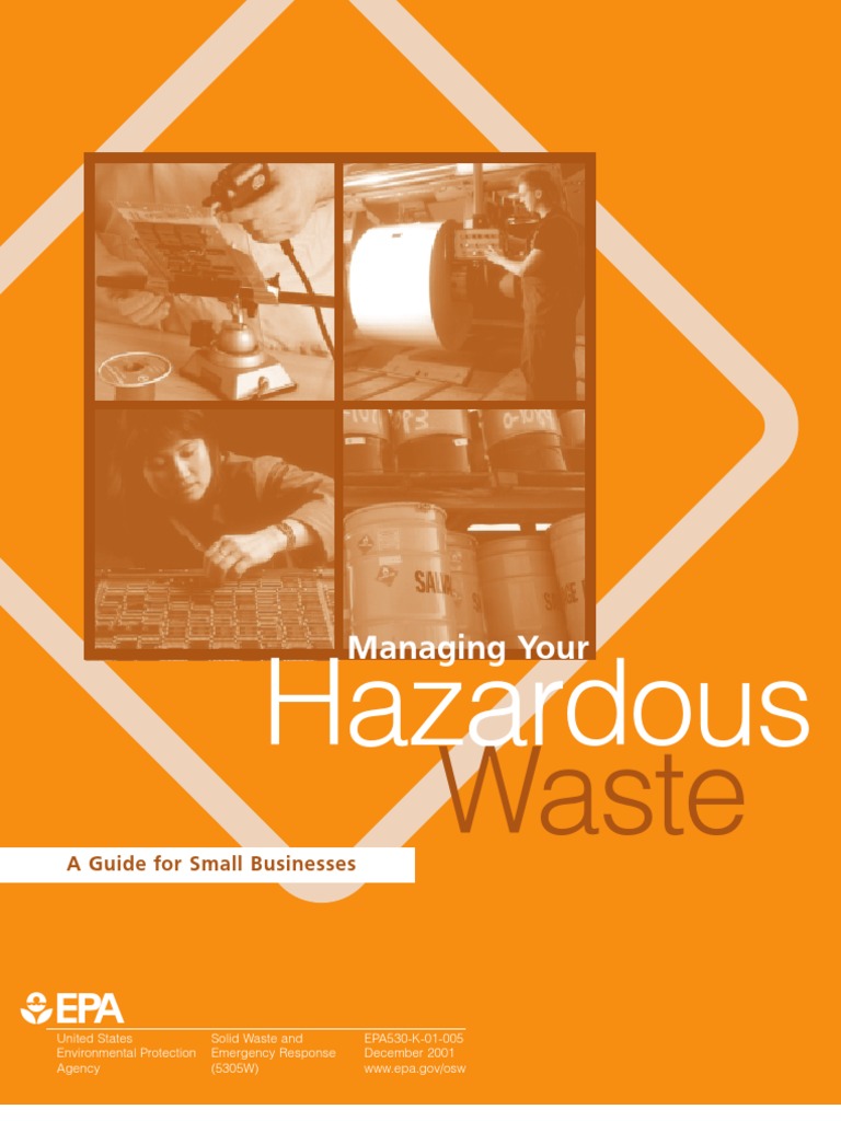 Hazardous Waste Handbook | PDF | Hazardous Waste | Waste Management