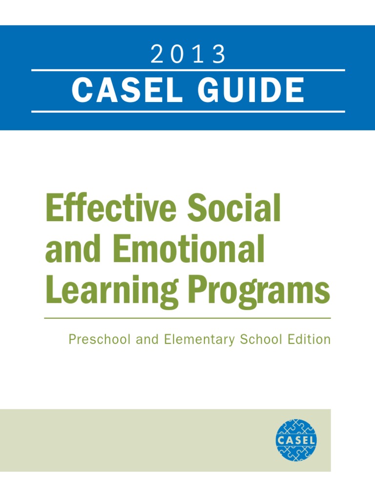 Casel Guide | PDF | Evidence Based Practice | Competence (Human Resources)