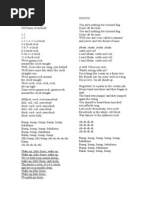 SB19 Lyrics Compilation | PDF