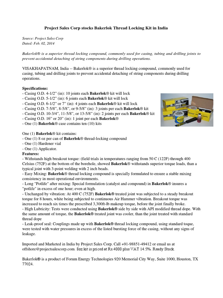 Bakerlok, Now in India | PDF | Thread (Computing) | Oil Well