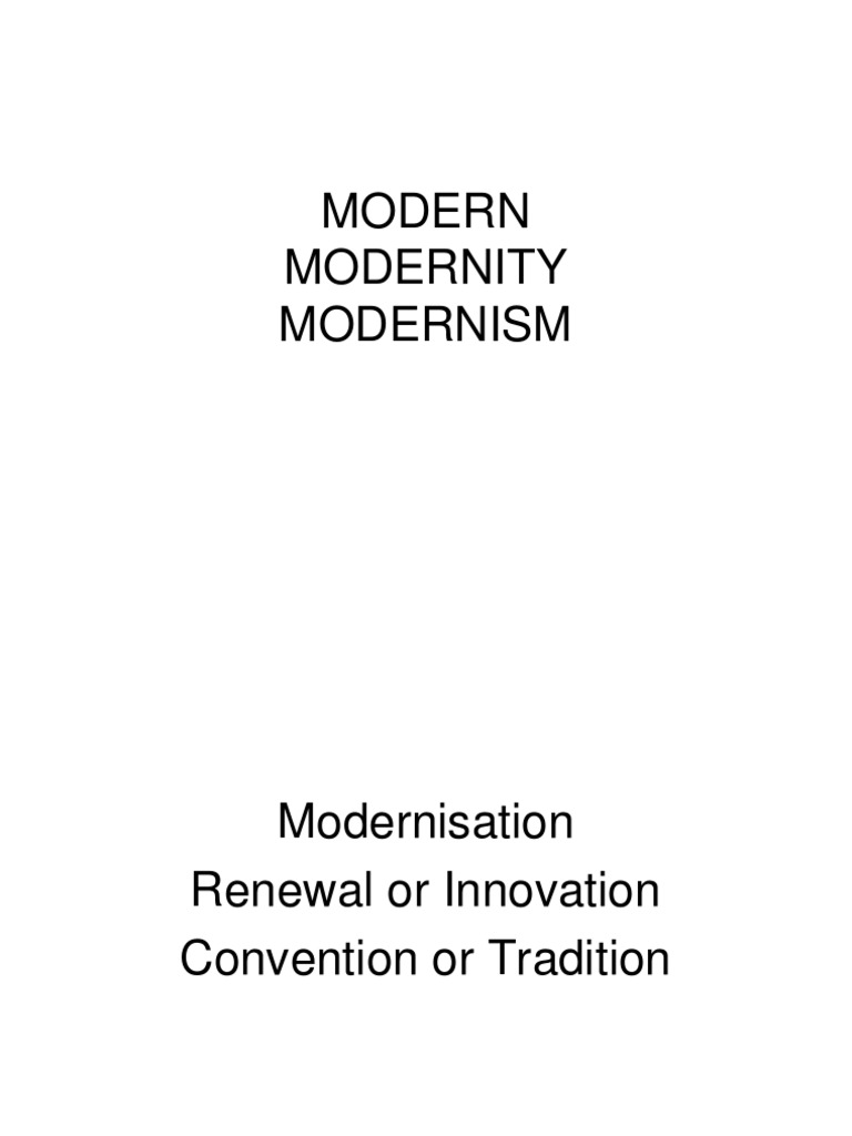 Modernization and Evolution in Science and Society | PDF | Idealism ...