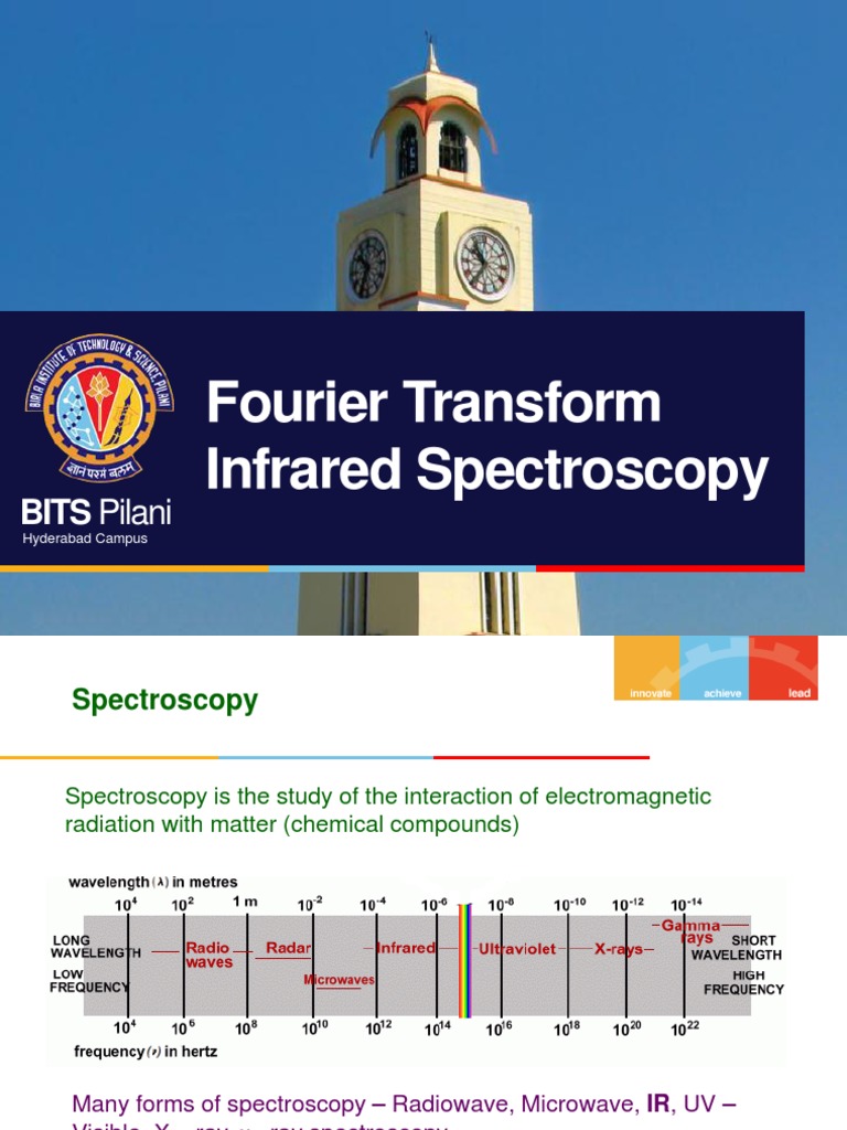 FTIR | PDF | Infrared Spectroscopy | Fourier Transform Infrared ...