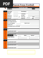 Football Stat Sheet: Team Drive Chart | PDF | National Football League ...