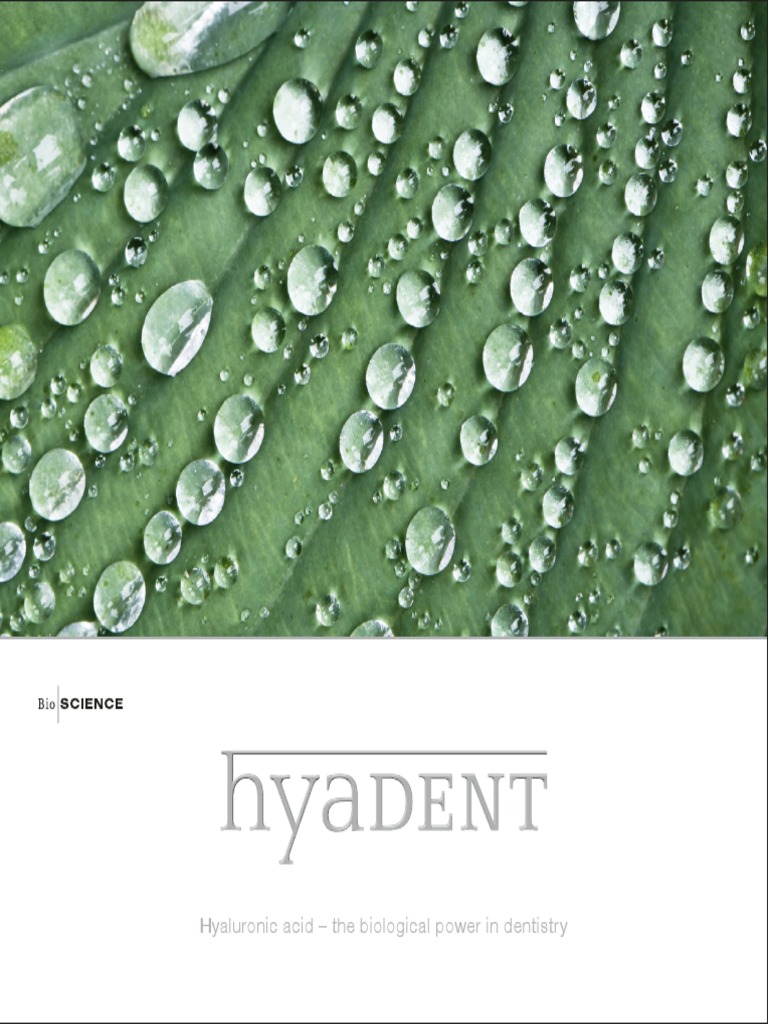 Hyadent English PDF | PDF | Wound Healing | Healing