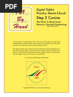 Zaner-Bloser Cursive PDF | PDF | Calligraphy | Writing