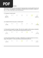 Oxford Happiness Questionnaire and Scoring | PDF | Happiness ...
