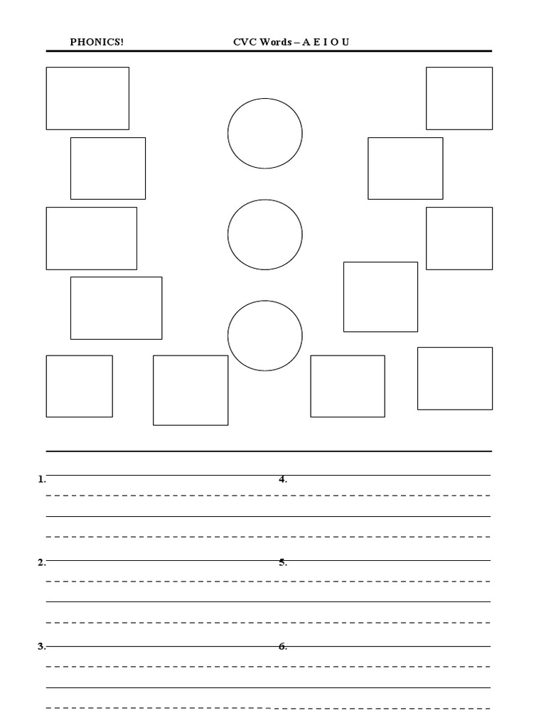 PHONICS Template | PDF