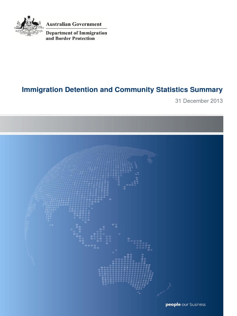 Immigration Detention Statistics Dec2013 | PDF | Immigration Detention ...