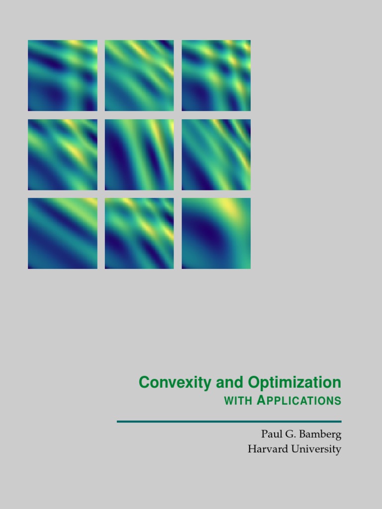 Notes On Luenberger's Vector Space Optimization | PDF | Linear Subspace ...