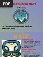Calendario Sagrado Maya - Cholq'ij | PDF | Civilización maya | Calendario