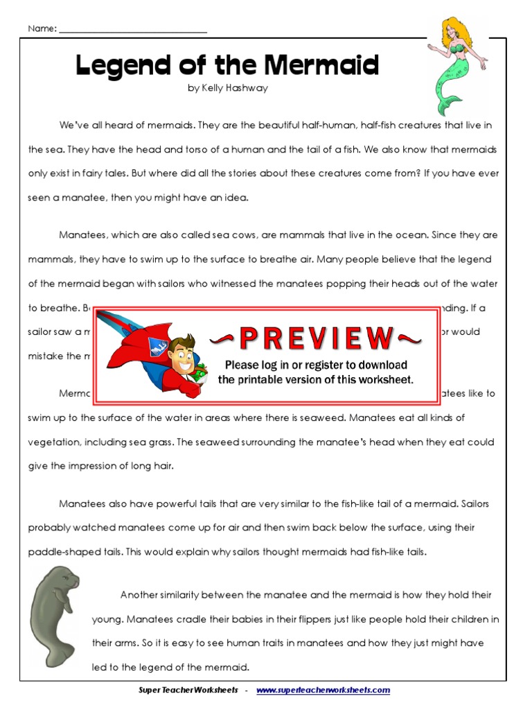 Mermaids | PDF | Mermaid | Legendary Creatures