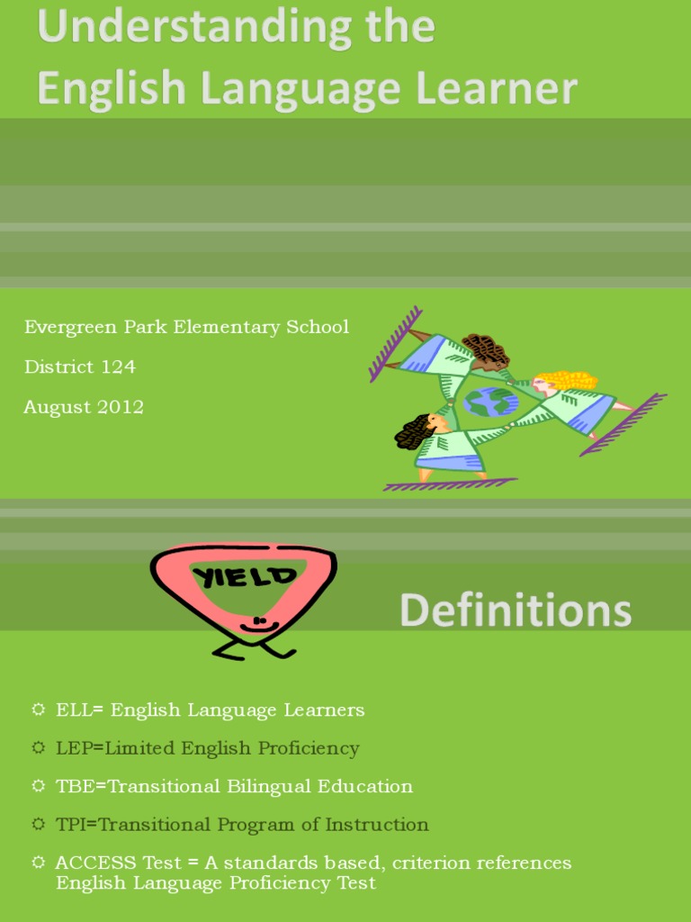 Understanding English Language Learners August 2012 | PDF | Educational ...