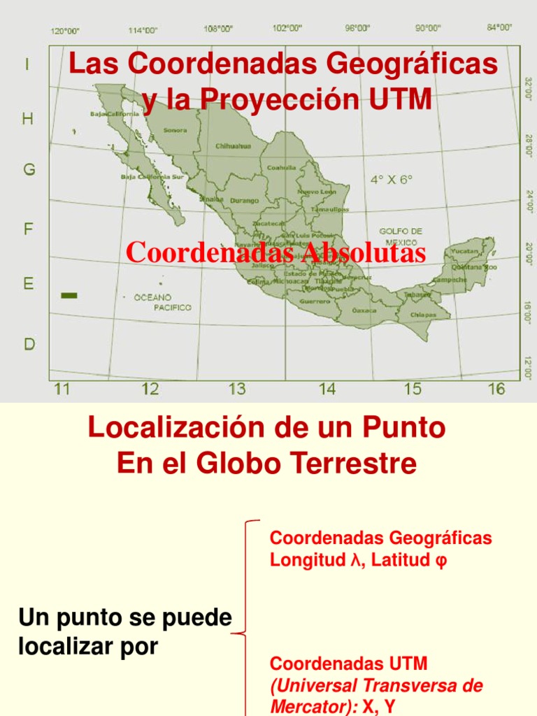LA PROYECCIÓN UTM Y EL GPS | Geomática | Observación científica