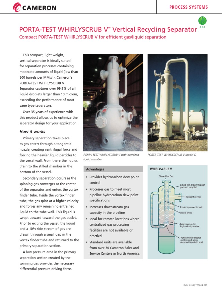 Porta-Test Whirlyscrub V | PDF | Gases | Liquids