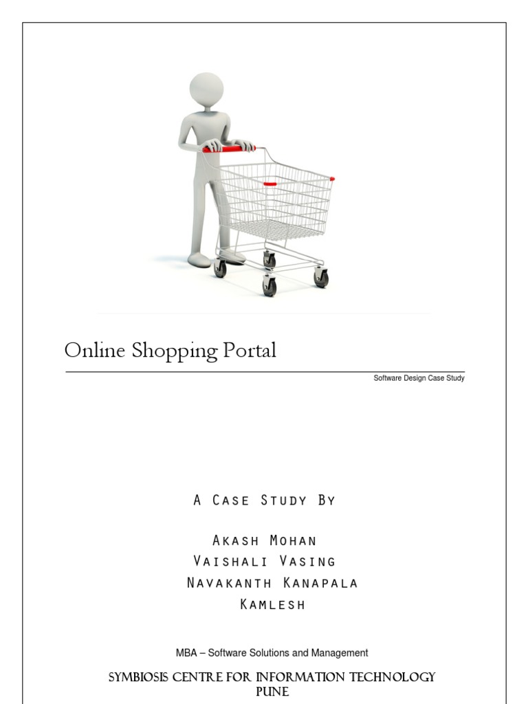 Online Shopping Portal Case Study | PDF | Online Shopping | Use Case