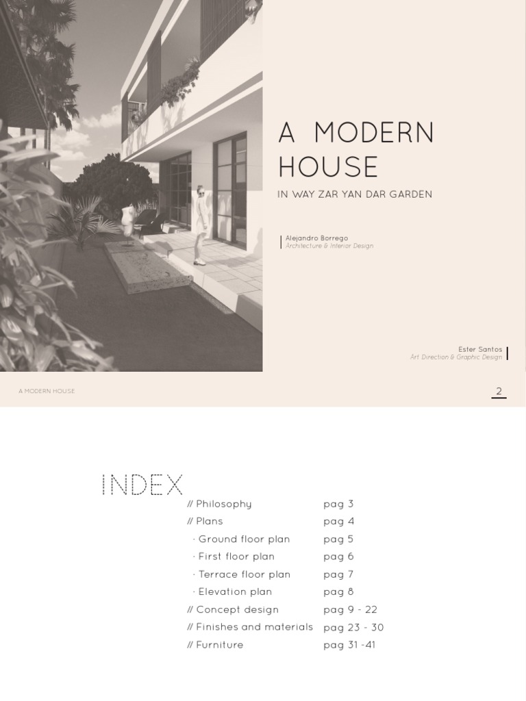 A Modern House Pdf Home Art Media
