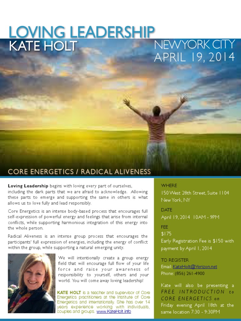 Loving Leadership Flyer | PDF