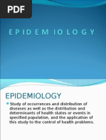 Epidemiology Lecture Notes | PDF | Infection | Sensitivity And Specificity